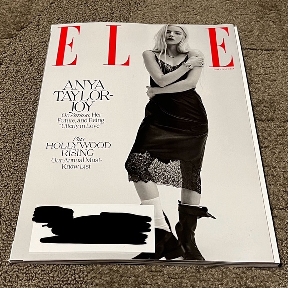 Elle | Other | Elle Magazine June July 224 Anya Taylorjoy On Furiosa ...